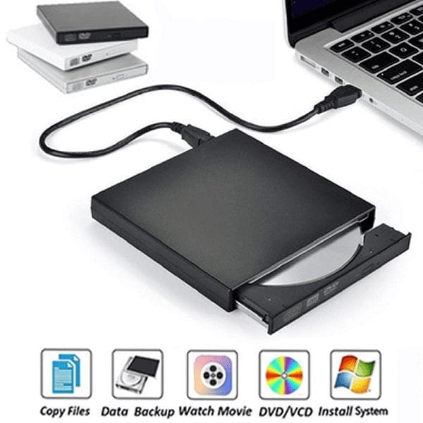 Pop-Up Mobile USB DVD-RW External Optical Drive – Multi Junction