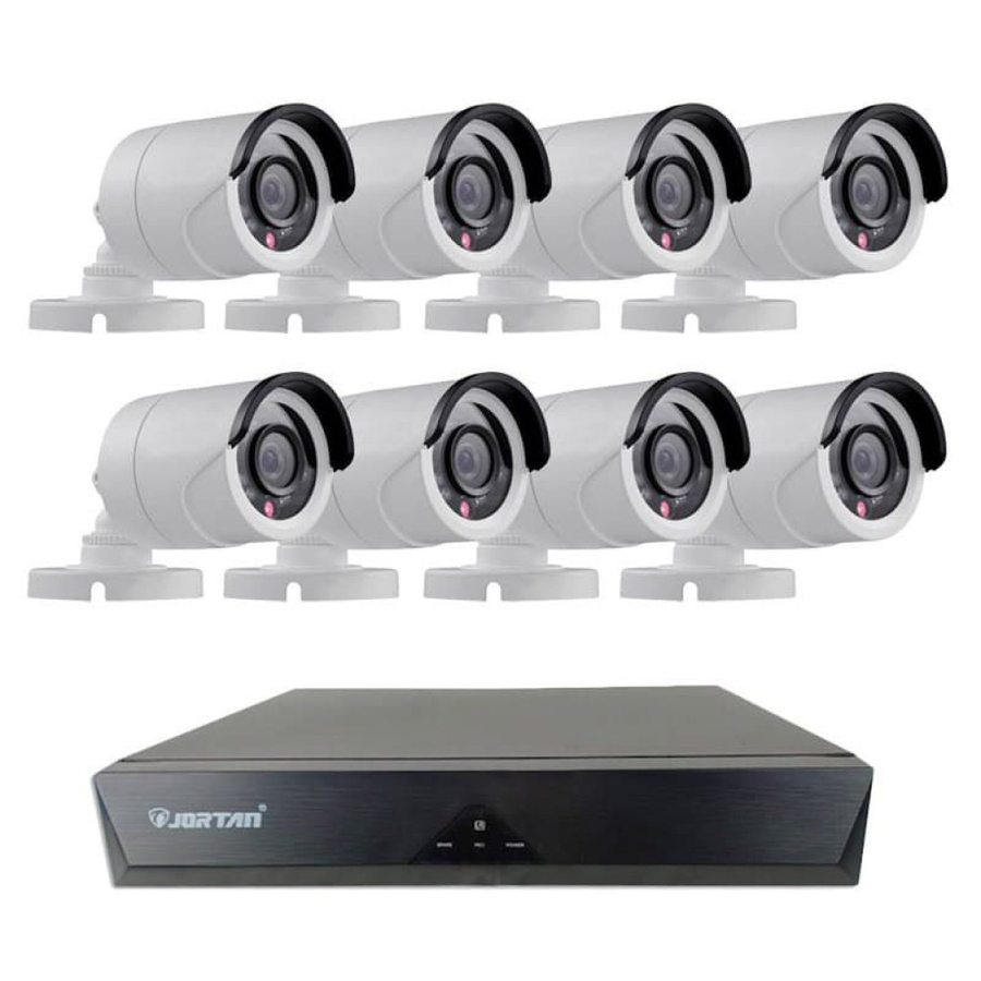 Jortan 8 Channel AHD 1080P CCTV Camera Surveillance Kit – Multi Junction