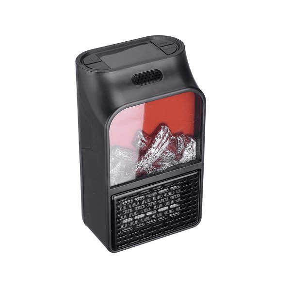 900W Electric Wall-Outlet Flame Heater – Multi Junction