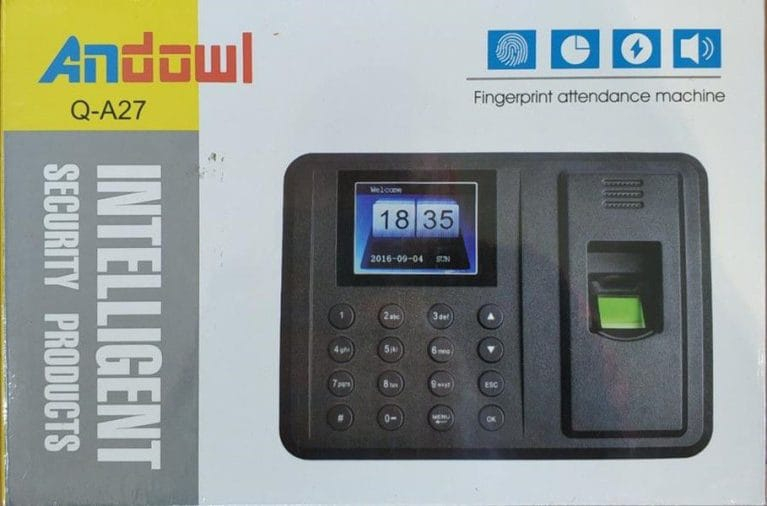 Andowl Biometric Fingerprint Time Attendance Machine – Multi Junction