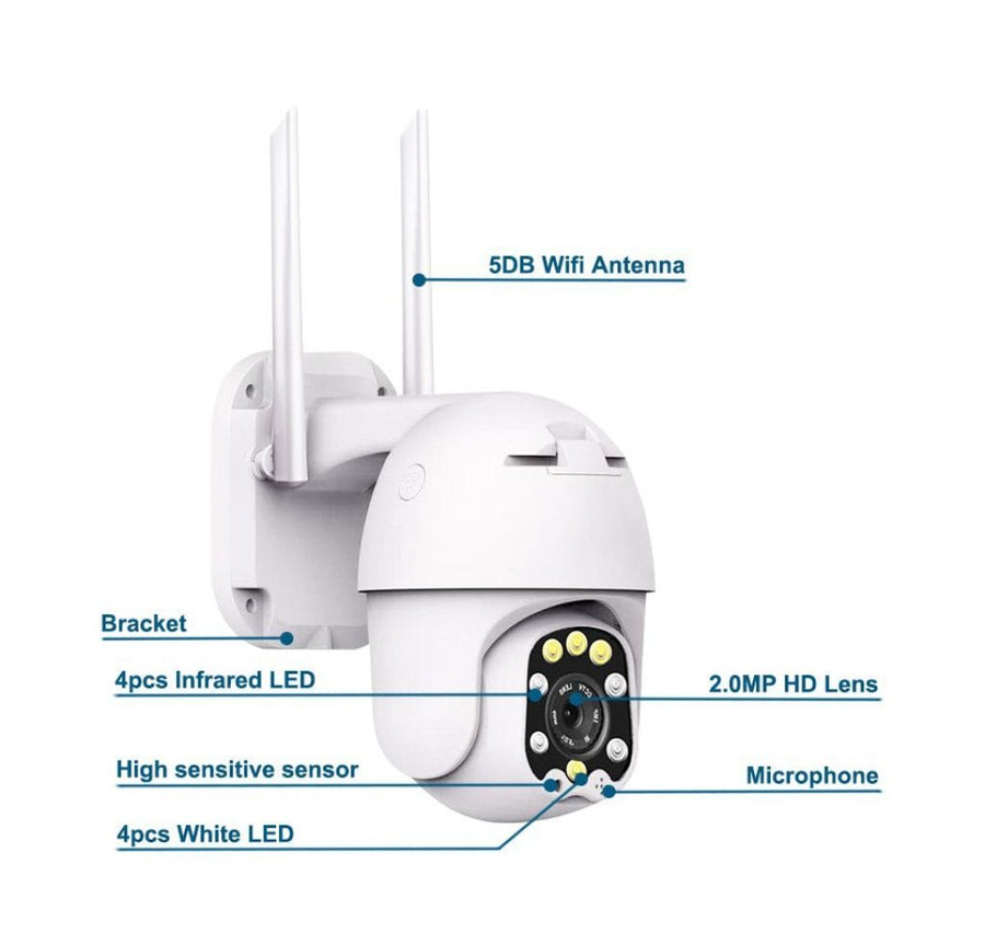 iSMART SECURITY outdoor HD ip camera with ZOOM function – Multi Junction
