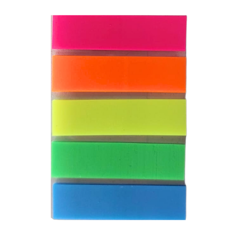 Rectangular Sticky Notes 5 Colors – Multi Junction
