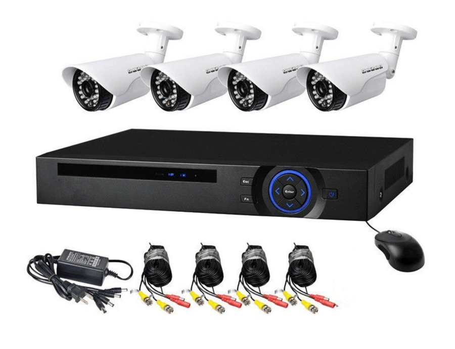 AHD CCTV 4 Channel Camera System Full Kit – Multi Junction